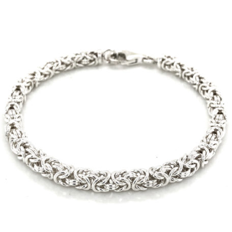 Gourmette Maille Royale, Argent 925 - Cédric Grall Bijoux